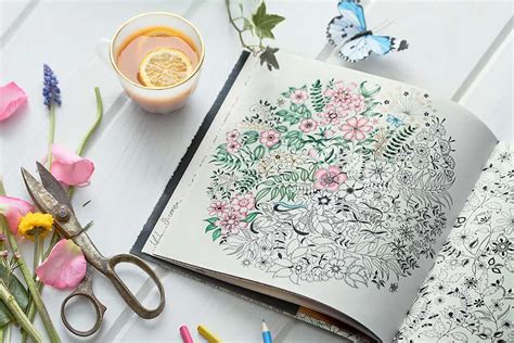 Johanna Basford Secret Garden Coloring Pages 2025