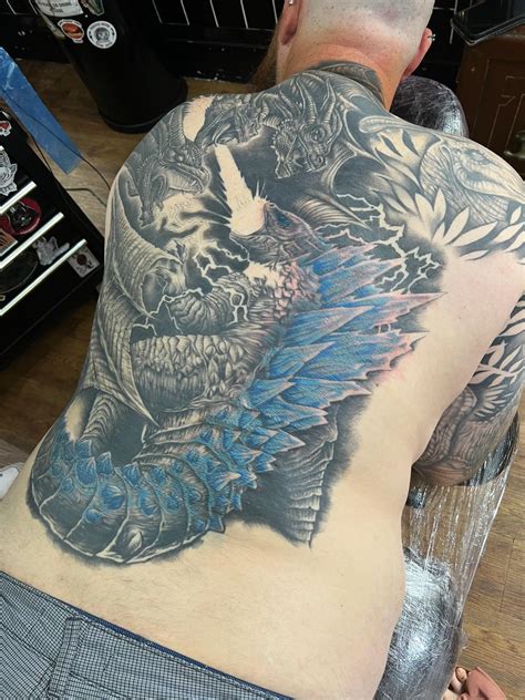 Godzilla Tattoo Seapáinis Discover 47 Godzilla Tattoo And Burning