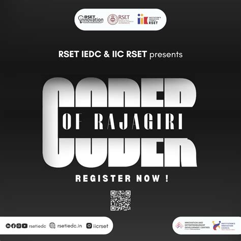 rset iedc on linkedin 📢 calling all coders 📢 gear up for the coder of