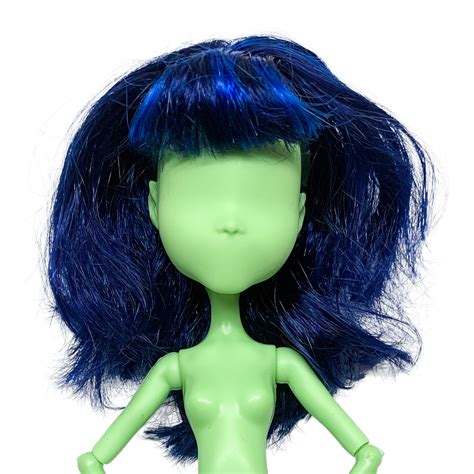 Monster High Create A Monster Skeleton Doll Replacement Blue Wig With