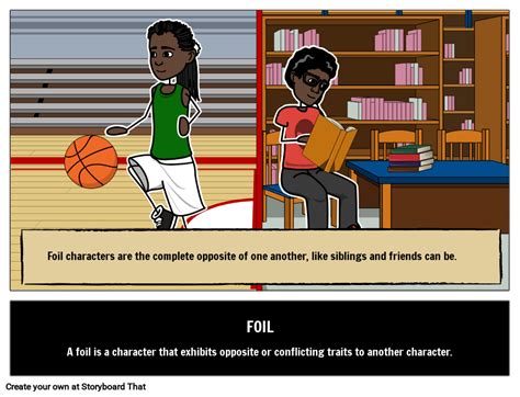 Character Foil Definition And Examples Foil Characters Literary Terms