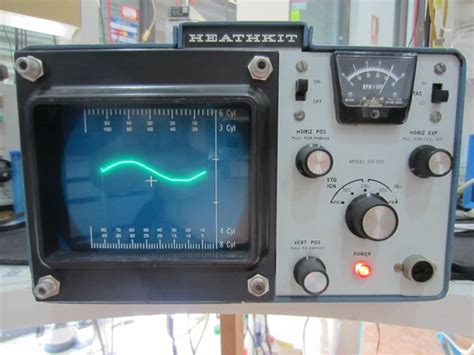 Heathkit Heath Zenith Heath Schlumberger Co1015 Ignition Analyzer