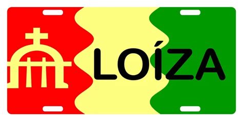 Loiza Flag Puerto Rico Municipio 6 X 12 License Plate Pr Boricua