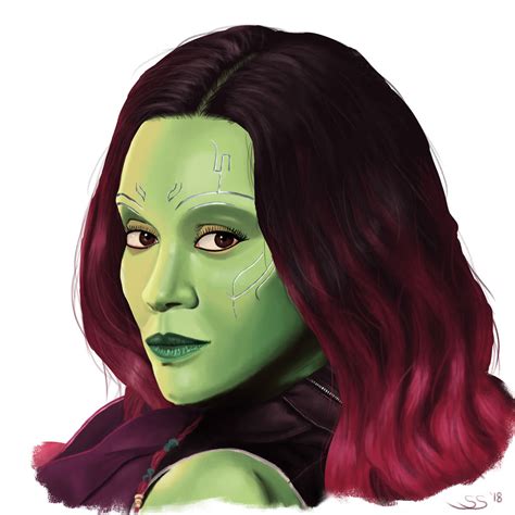 Gamora By Fnkmstr74 On Deviantart