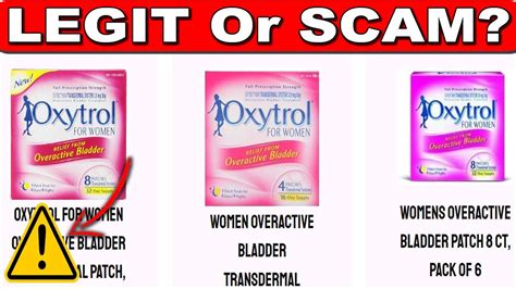 Oxytrol Patch Reviews Is Oxytrol Patch Legit Or Scam Youtube