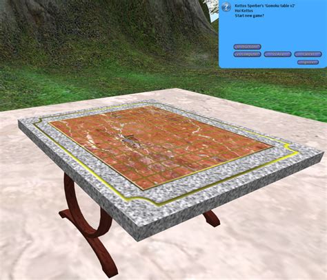 Second Life Marketplace Gomoku Board