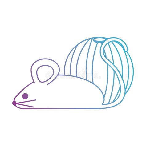 Little Mouse With Ball Stock Illustration Illustration Of Hamster 149231238