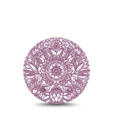 Burgundy Floral Libre Overpatch Expressionmed