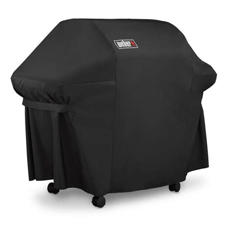 Weber 60 In W X 44 In H Black All Weather Gas Grill Cover At
