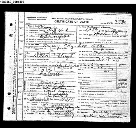 Nancy Elizabeth Tilley 1925 1941 Find A Grave Memorial