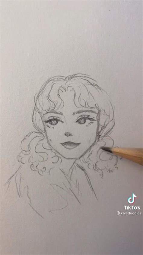 Kaledoodles On Tiktok Drawings Face Drawing Drawing Techniques