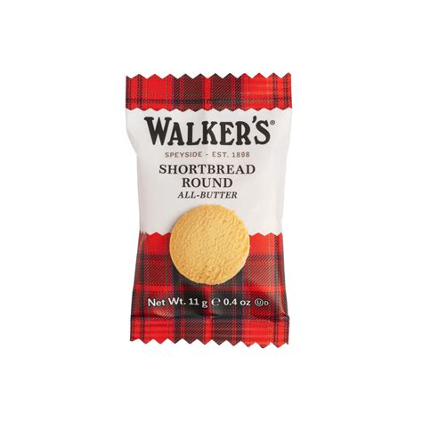 Walkers Shortbread Rounds Mini Pack 11g X 200 Zepbrook