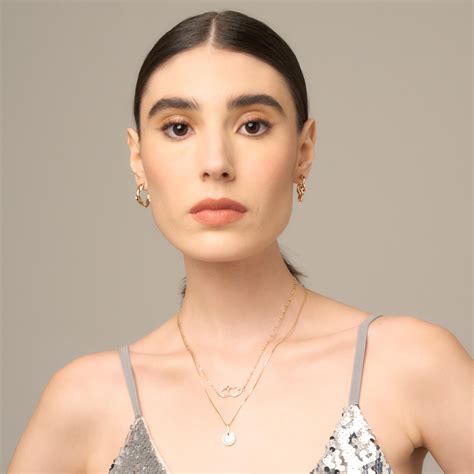 Colar Ariah Banho Ouro 18k Una Culture