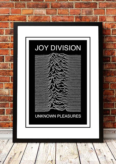 Joy Division Unknown Pleasures Poster 1979 Band And Concert Posters