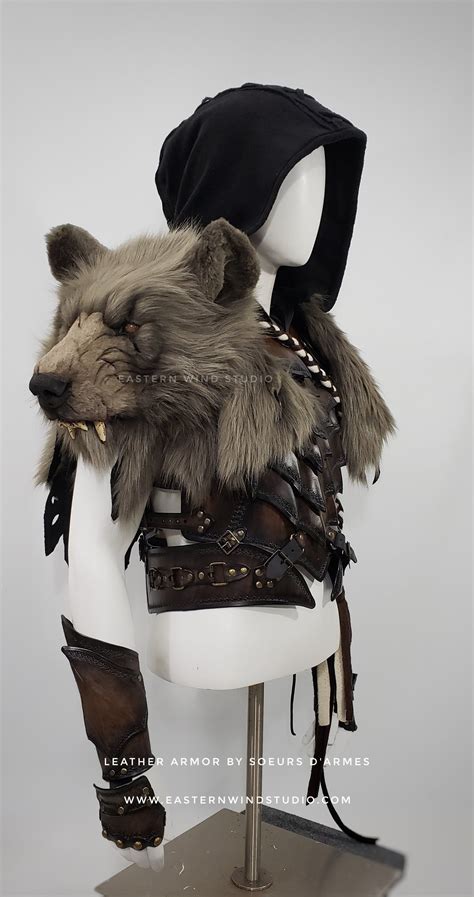 Barbarian Fur Mantle Brown Viking Shoulder Cape Medieval Etsy Artofit