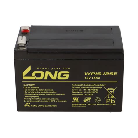 B Ware Kung Long Akku 12v 15ah Wp15 12se Batterie Agm