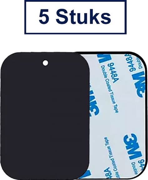 Metalen Plaatje Rechthoek Telefoon Metaal Magneet Plaat Sticker