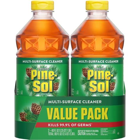 Pine Sol Original Household Multi Surface Cleaner And Disinfectant 80 Fl