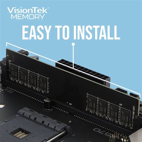 Visiontek Ddr4 Ram 16gb 2400mhz Cl17 Desktop Dimm Memory Modul
