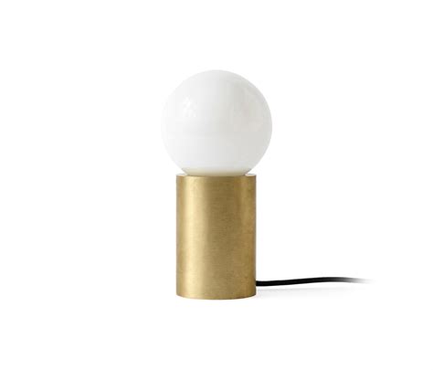 Socket Table Lamp Brushed Brass Architonic