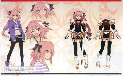 Safebooru 1boy Absurdres Astolfo Fate Character Sheet Expressions