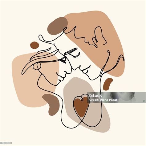 Drawing Of A Couple Hugging