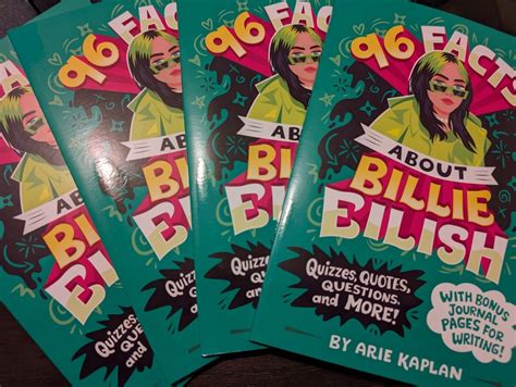 The Billie Eilish “96 Facts” Book Is Out Now Arie Kaplan