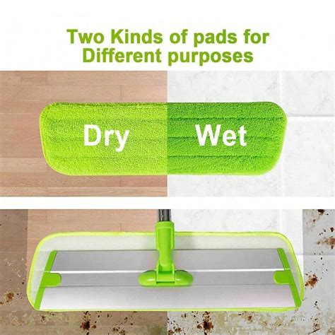 Mop De Microfibra Ultra De 457cm 18 Polegadas Para Limpeza De Piso