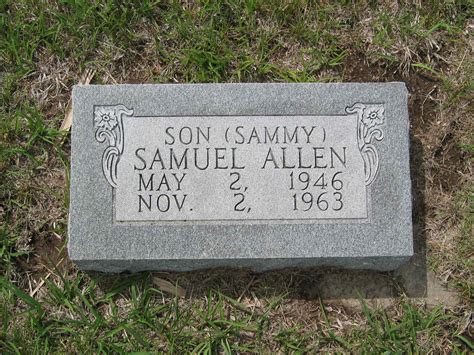 Samuel Allen Sammy” Kline 1946 1963 Find A Grave Memorial