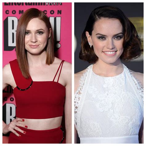 Karen Gillan Vs Daisy Ridley Rcelebbattles