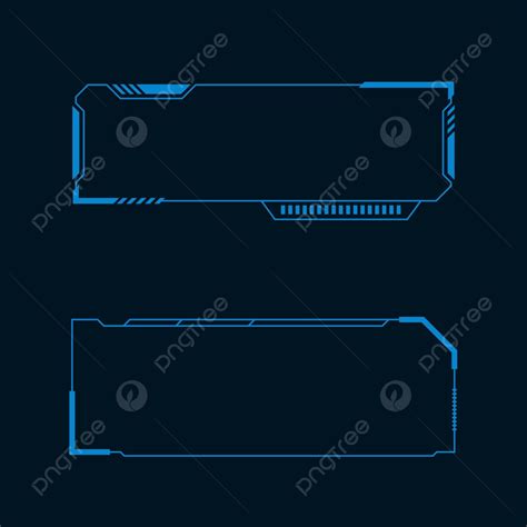 Futuristic User Interface Illustration Set Concept Science Vector Set