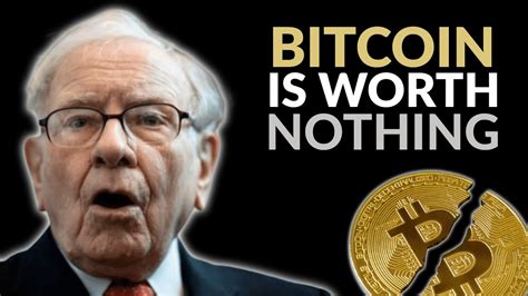 Warren Buffett Bitcoin Owners Are Insane And Deluded Youtube
