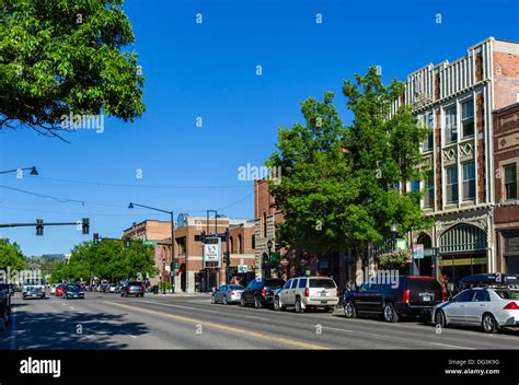 Downtown Bozeman Montana Map Main Street And Local Shops