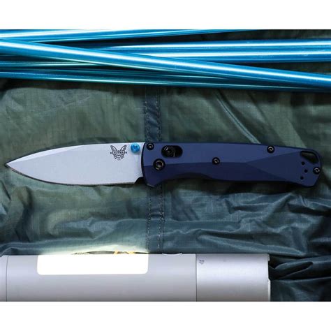 Benchmade Bugout 324 Inch Folding Knife Crater Blue Sportsmans