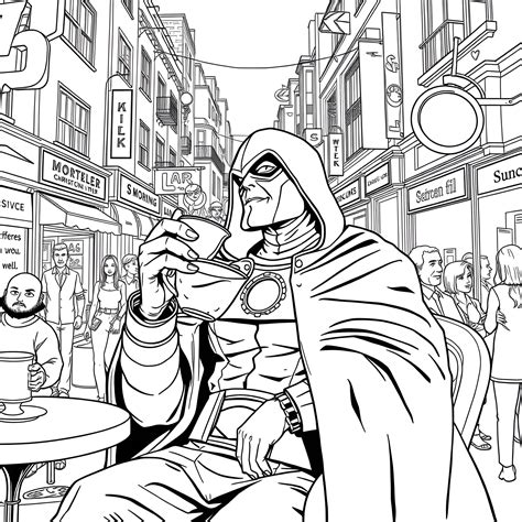 Best Dr Doom Coloring Pages Free Printable Pdf