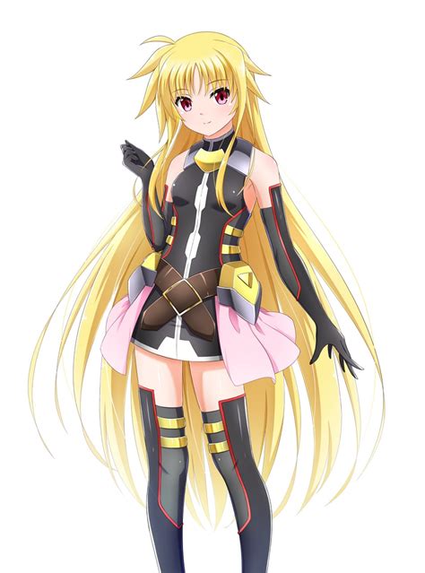 Fate Testarossa Lyrical Nanoha And 1 More Drawn By Oshimaru026 Danbooru