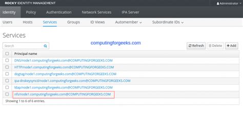 How To Configure Nfs Server And Client To Use Kerberos Computingforgeeks