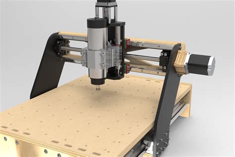 diy cnc milling machine 3d model files dxf step electrical plans