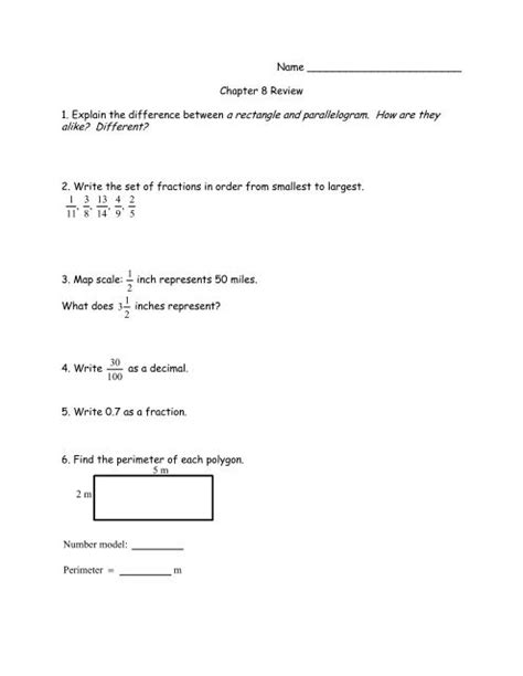 1 Explain The Difference Between A Rectangle And Parallelogram