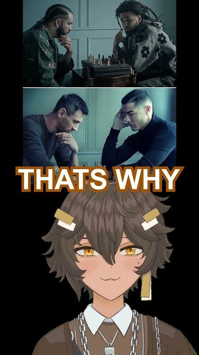 Vtuber Reacts To J Cole And Drake Re Enacting Ronaldo And Messi Youtube