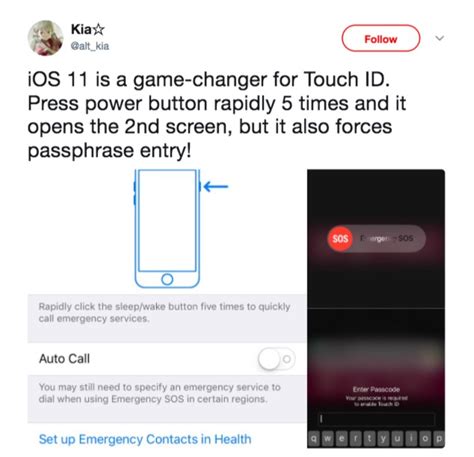 Apple S IOS Will Feature Touch ID Quick Disable Inquirer Technology