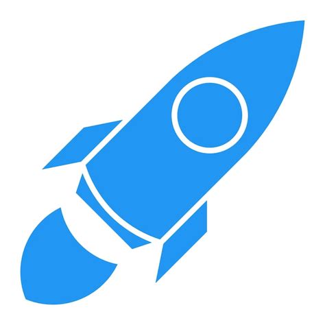 Premium Vector Rocket Icon Turbo Booster Icon Astronomy Science Icon