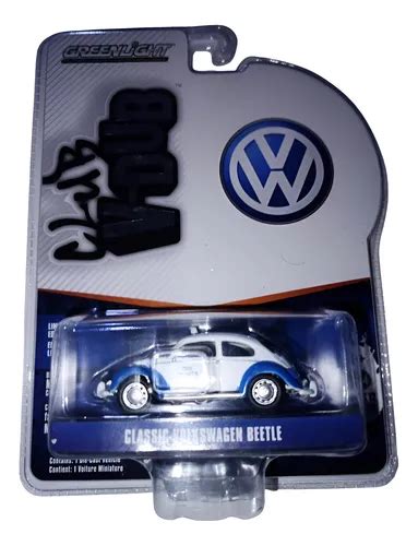 Bochito Clásico Volkswagen Beetle Blanco 1 64 Greenlight Blanco Envío