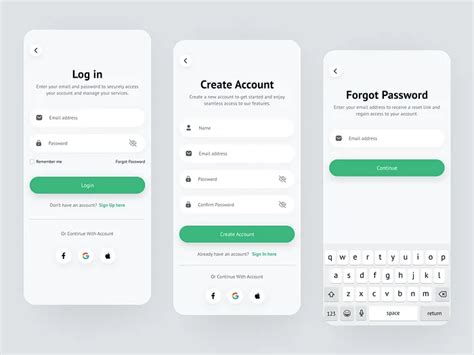 Forgot Password Ui Designs Themes Templates And Downloadable Graphic