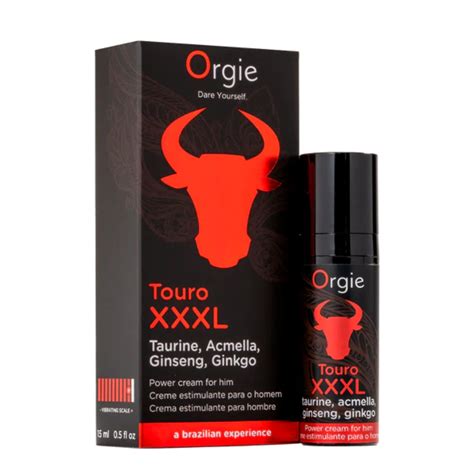Orgie Touro Xxxl Power Enhancement Cream For Him Adult Stuff Warehouse