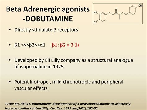 Cardiac Inotropes Dr Sandeep Mohananppsx