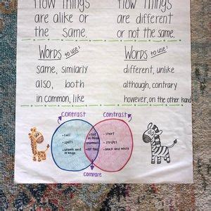 Problem Solution Anchor Chart Etsy