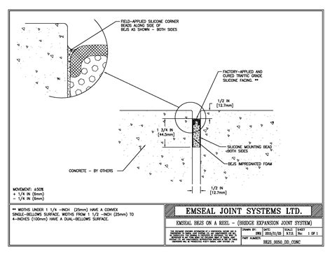 Concrete Expansion Joint Detailtypical Cad Files Dwg Files Plans