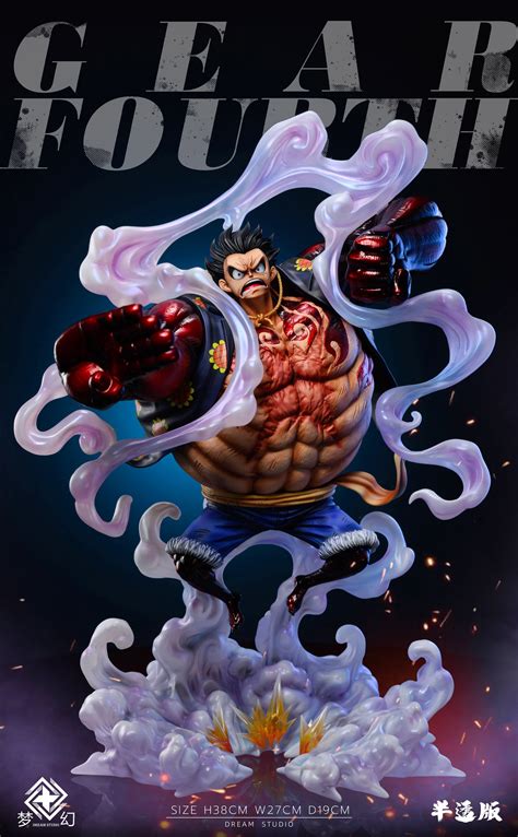 Luffy Gear 4 Bounce Man One Piece Hoodie Gear 4 Bounce Man One