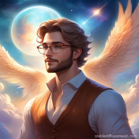 A Man With Glasses Named Wyatt Edgecomb Prompts Stable Diffusion Online